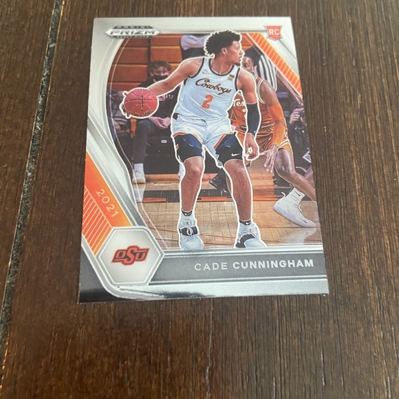 Accessories | Cade Cunningham 221 Panini Prism Basketball Rookie Card ...
